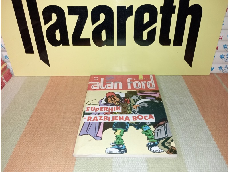 ALAN FORD - broj 325 (VRLODOBRO OČUVAN STRIP)