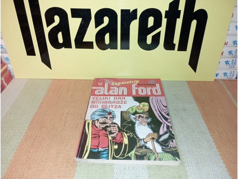 ALAN FORD - broj 348 (VRLODOBRO OČUVAN STRIP)