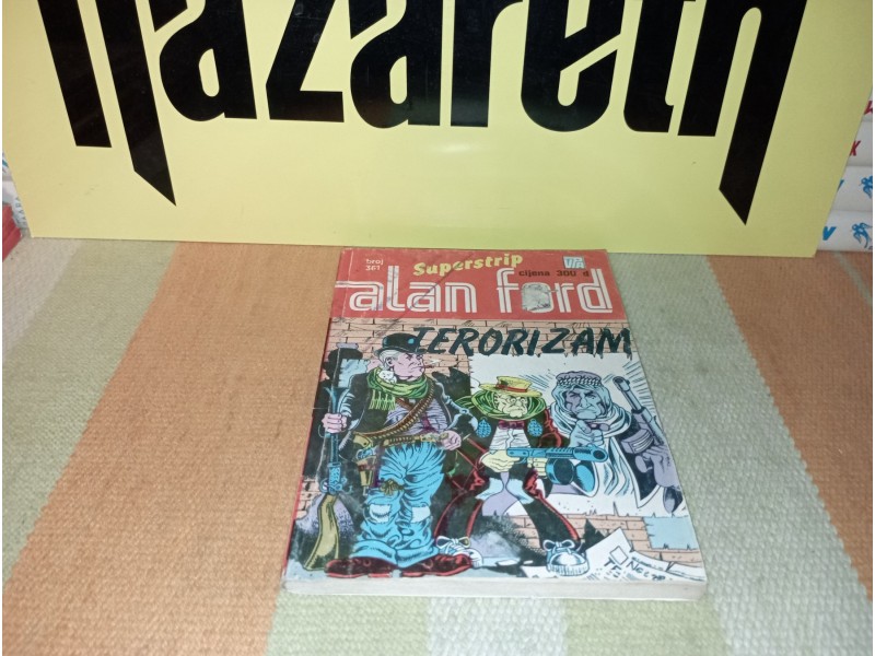 ALAN FORD - broj 361 (VRLODOBRO OČUVAN STRIP)