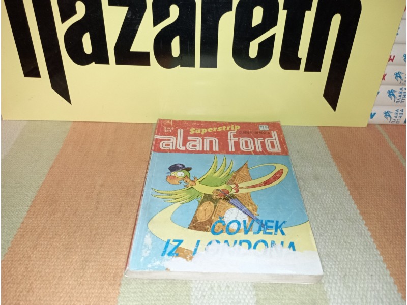 ALAN FORD - broj 413 (DOBRO OČUVAN STRIP)