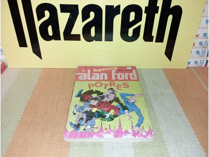 ALAN FORD - broj 416 (DOBRO OČUVAN STRIP)