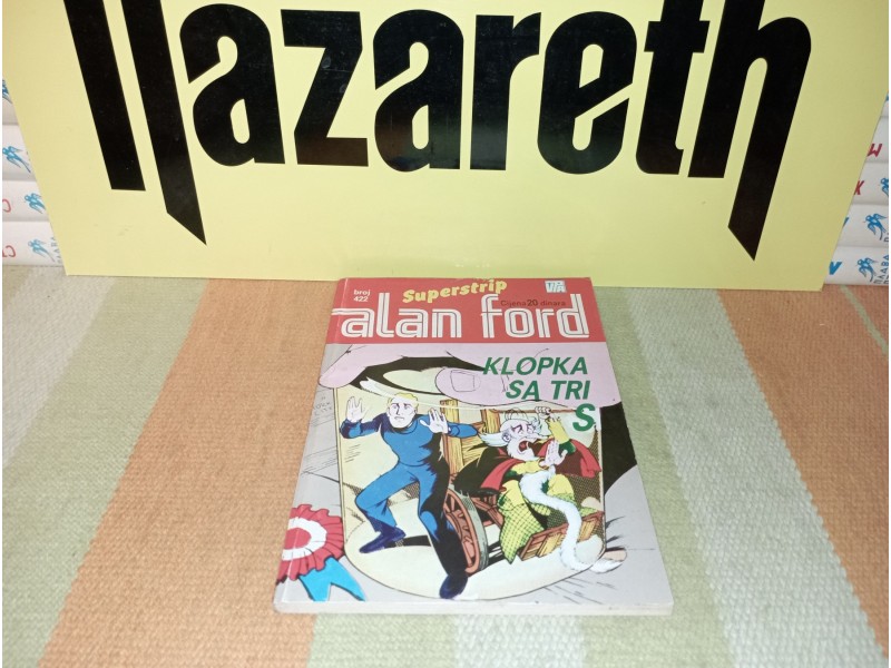 ALAN FORD - broj 422 (ODLIČNO OČUVAN STRIP)
