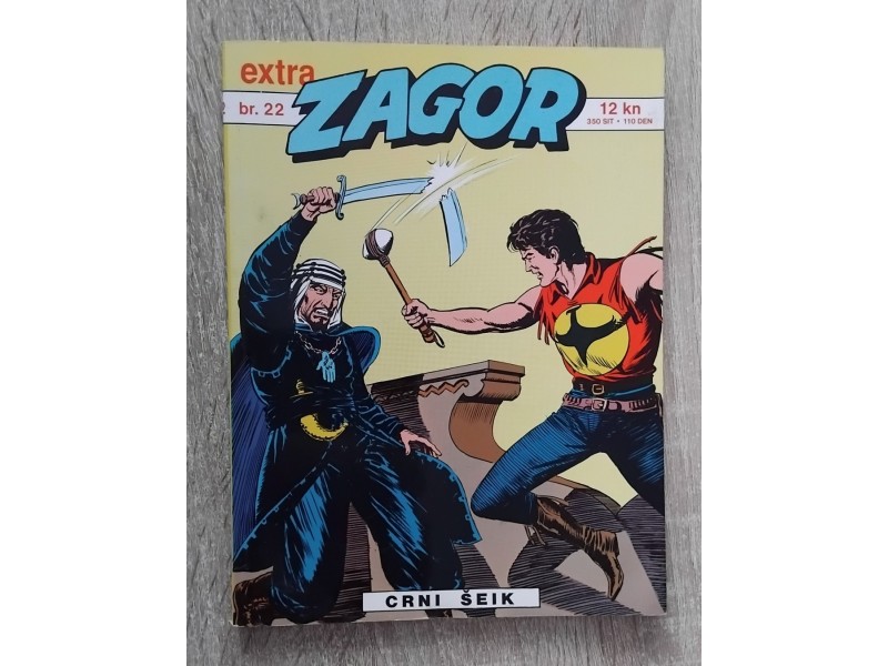 SD Zagor extra 22 - Crni šeik