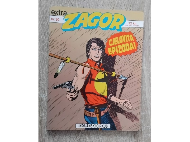SD Zagor extra 30 - Indijanski cirkus