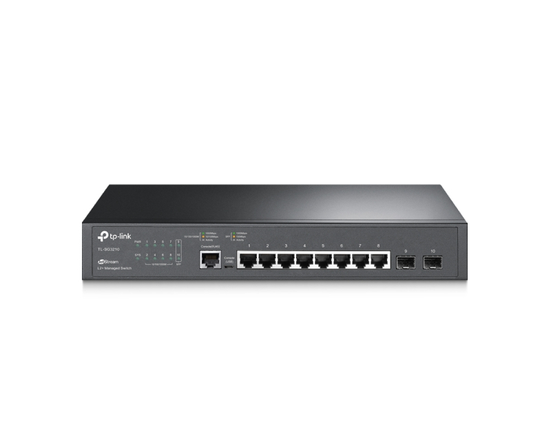 TP-LINK SG3210(UN) Omada 8-Port Gigabit L2+ Upravljivi Switch sa 2 SFP Slots