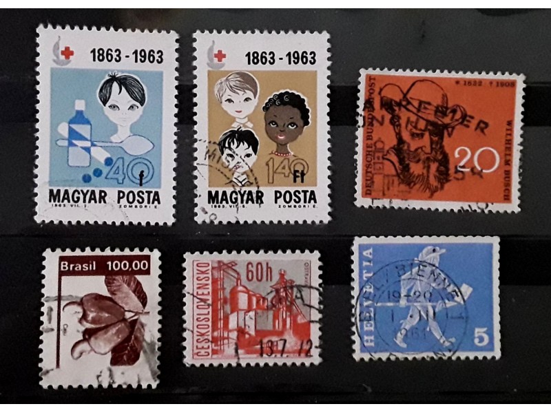 Lot markica Razno- X 4