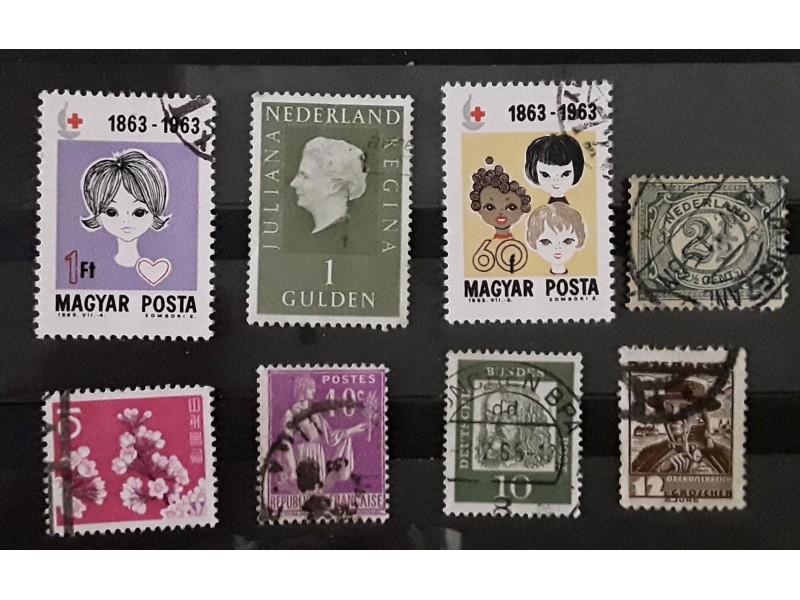 Lot markica Razno- X 8