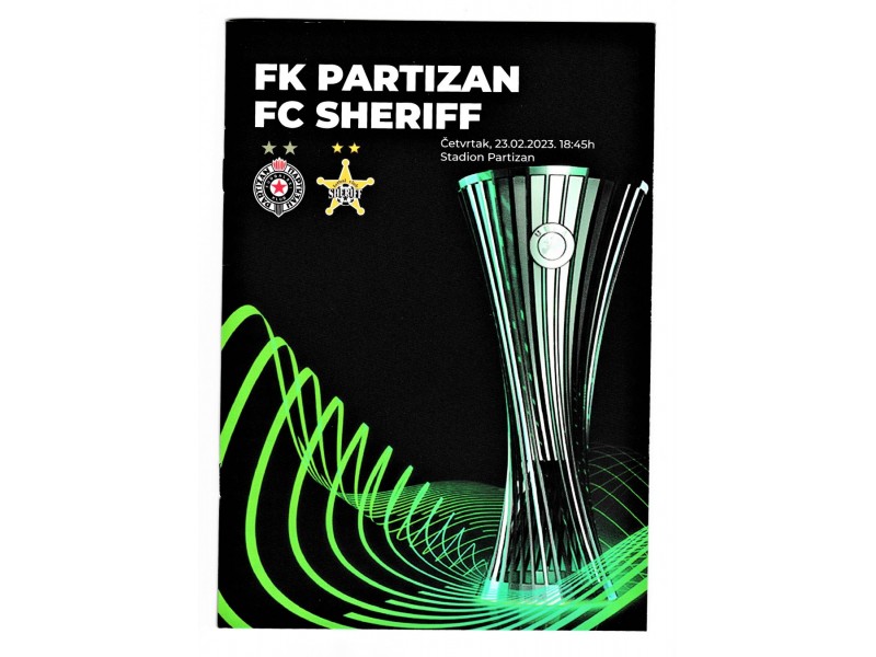 2023, PARTIZAN - ŠERIF! Program.