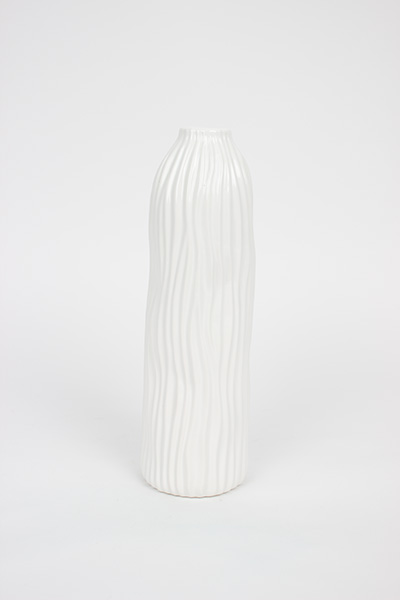 AMC HOME VAZA BELA 12X40CM 16813