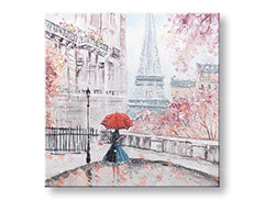 Oslikana zidna slika PARIZ 1 deo 70x70 cm CWF1594WE1