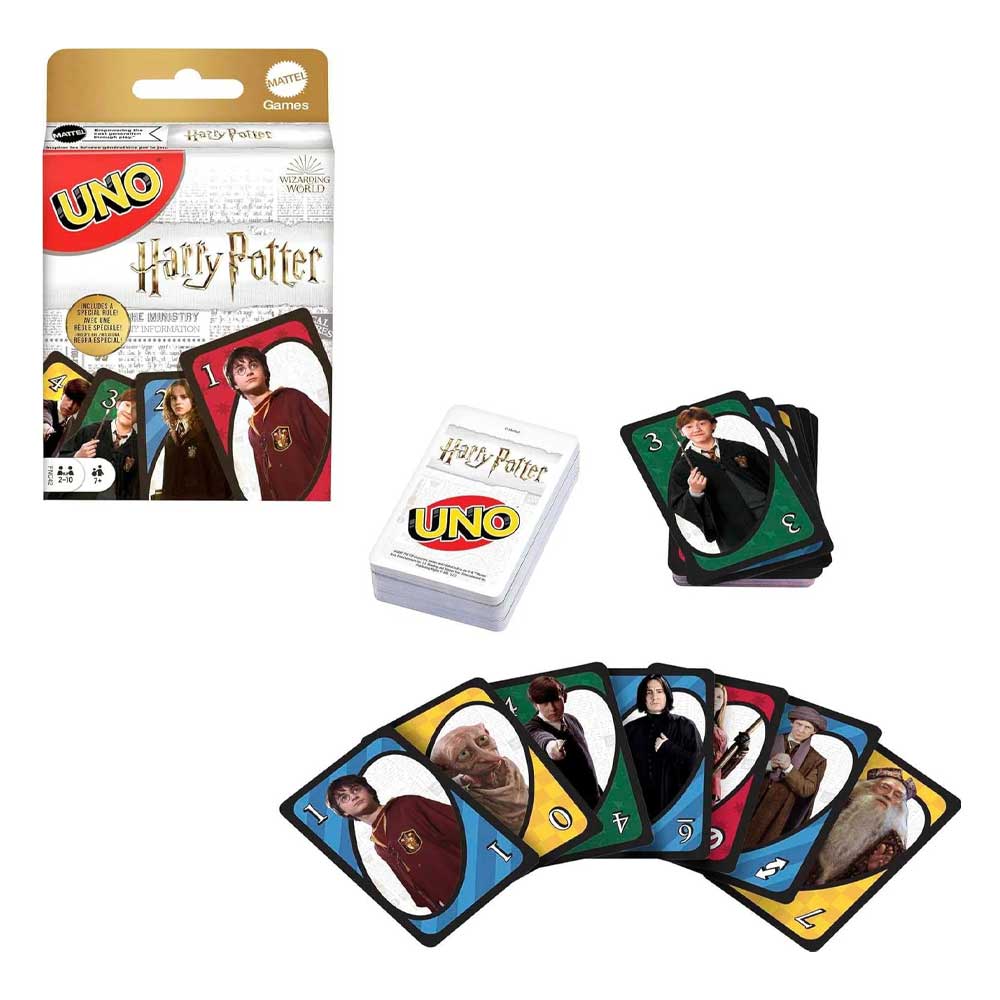Board Game Mattel UNO - Harry Potter - Card Game