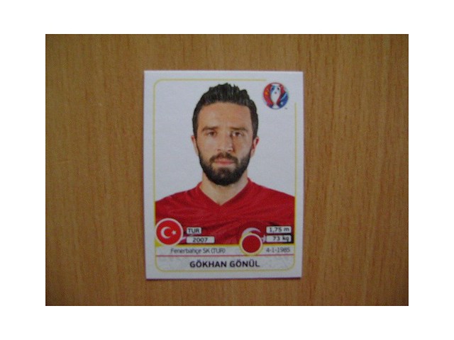 Euro 2016 Panini sličica broj 408