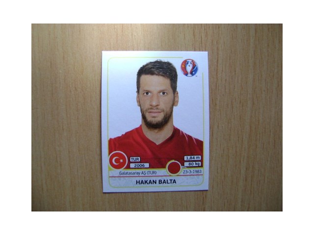 Euro 2016 Panini sličica broj 407