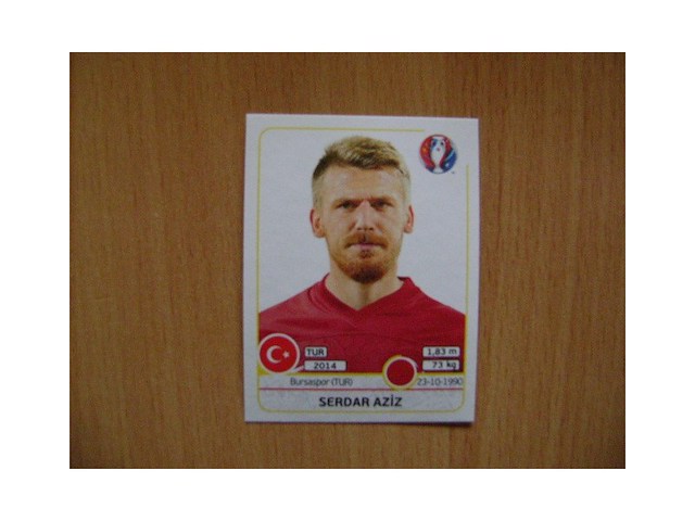 Euro 2016 Panini sličica broj 406