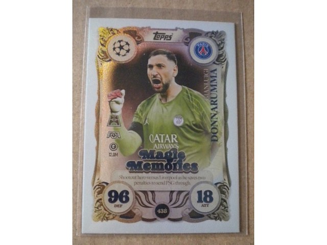 Kartica broj 438 `Topps Match Attax 2025-2026`