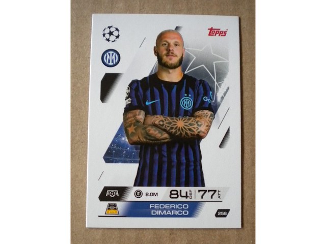 Kartica broj 256 `Topps Match Attax 2025-2026`