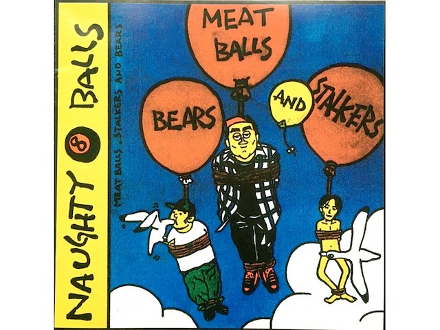 punk CD Naughty 8 Balls (ludi japanski punk iz 1998.)