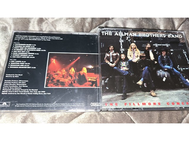 The Allman Brothers Band - The Fillmore concerts 2CDa