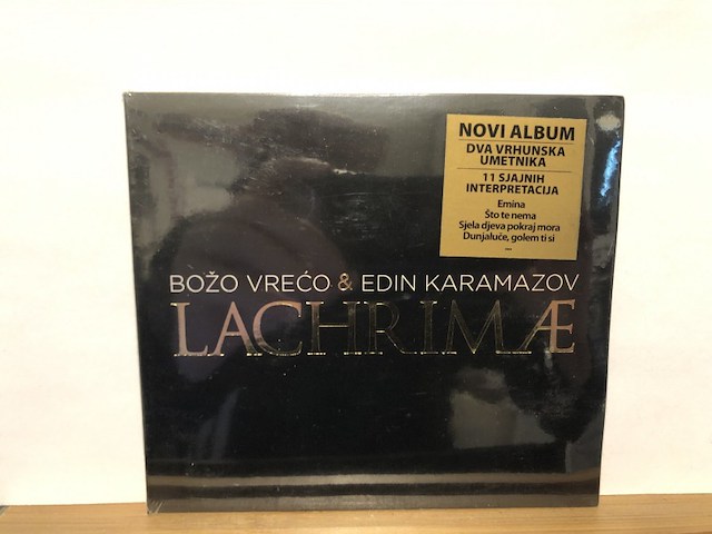 Božo Vrećo &;; Edin Karamazov ‎– Lachrimae