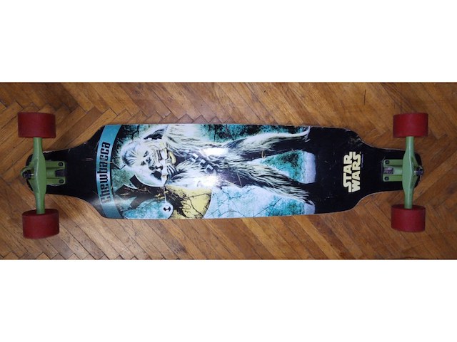longboard Star wars chewbacca