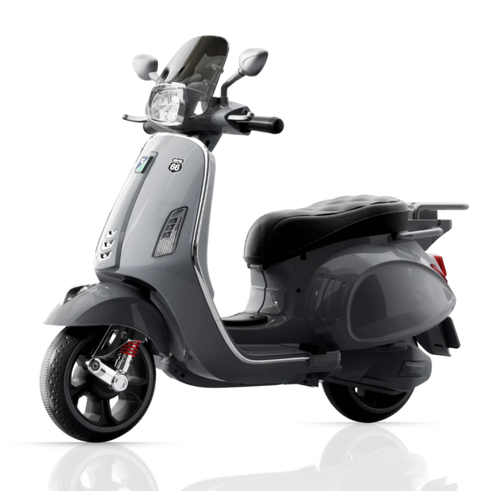 Vespa siva na akumulator kožno sedište 25001