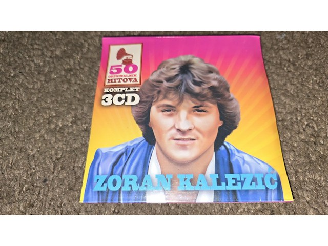 Zoran Kalezić - 50 originalnih hitova 3CDa , U CELOFANU
