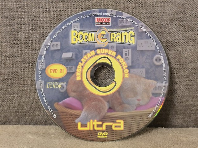 DVD 21 Boomerang ultra crtani filmovi Luxor