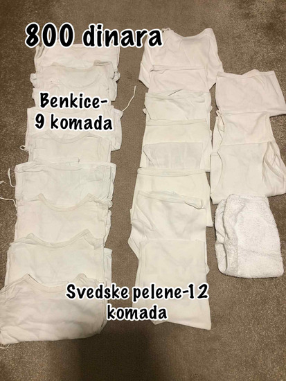 Paket benkica i svedskih pelena