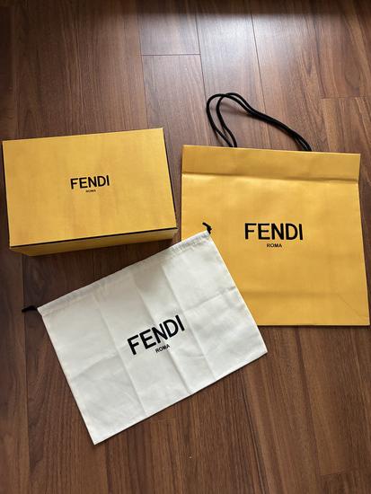 Fendi set dust bag, kutija i kesa