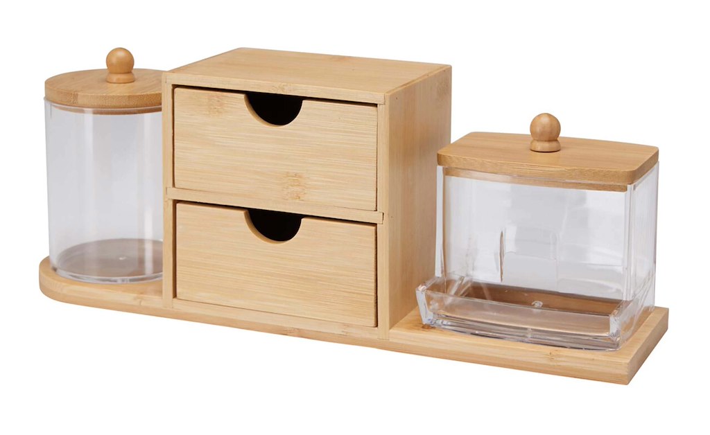 Organizator za šminku Bamboo natur