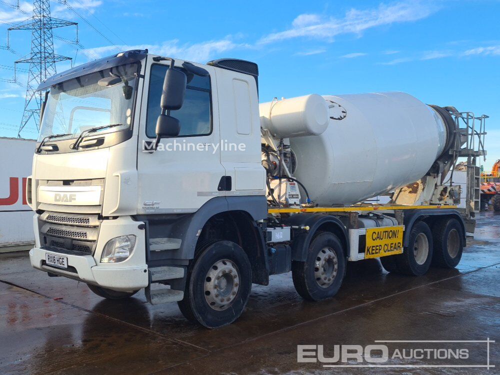 Prodaje se DAF CF400 kamion s mešalicom za beton na aukciji