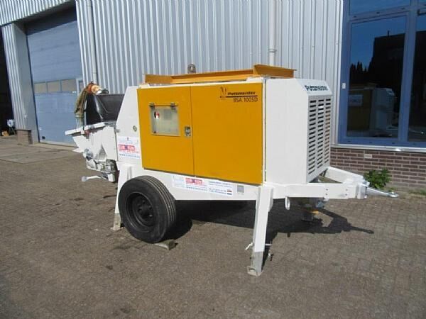Putzmeister BSA 1005 DC concrete pump Concerete pump PUTZME stacionarna betonska pumpa