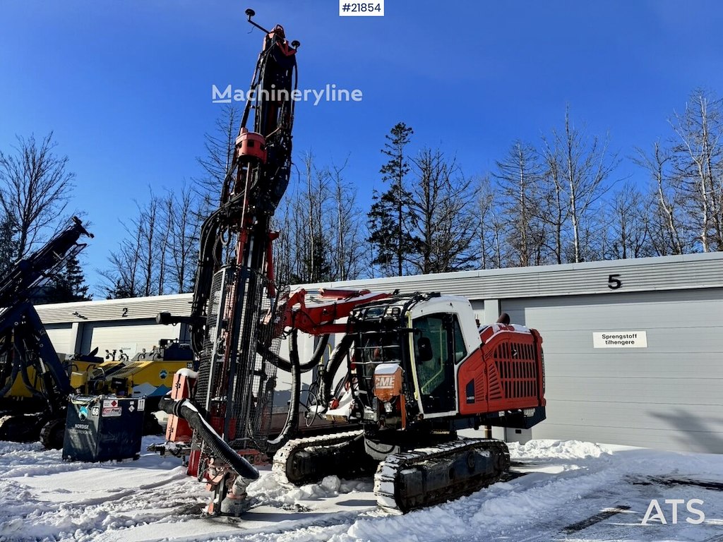 DX800i drilling rig w/ water mist and leica gps bušaće postrojenje