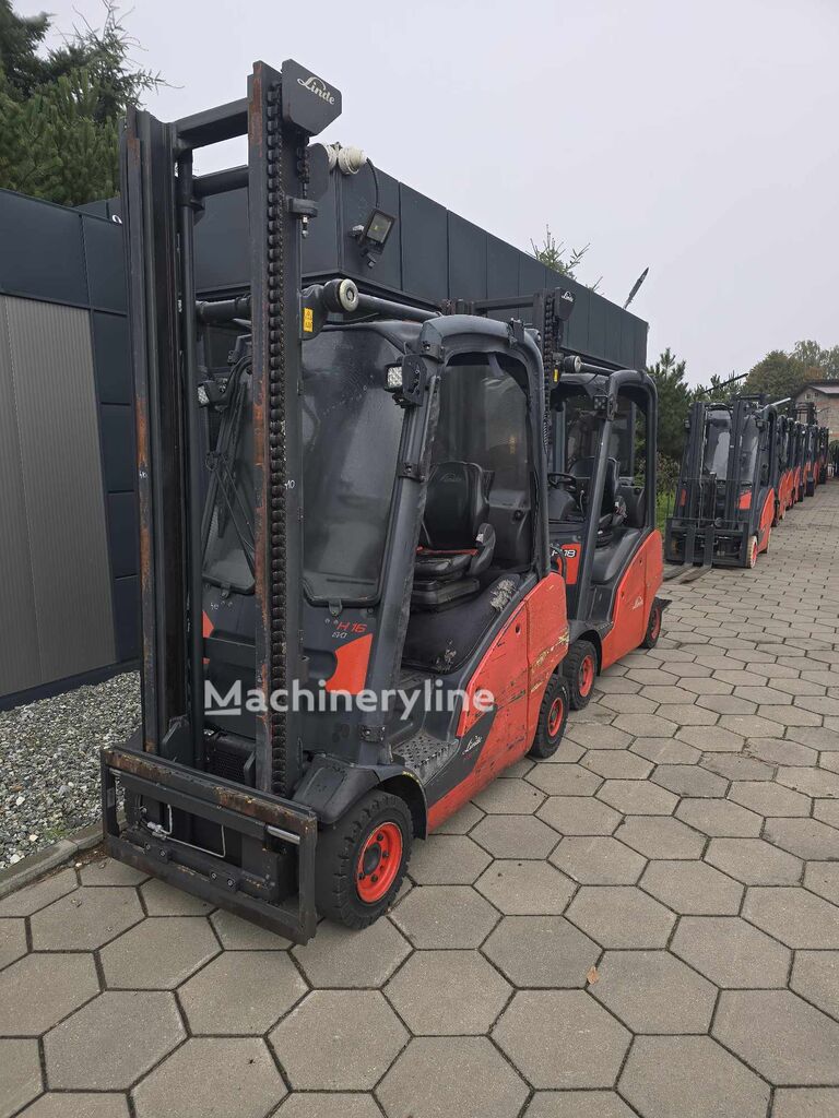 Linde H16T-02 viljuškar na gas