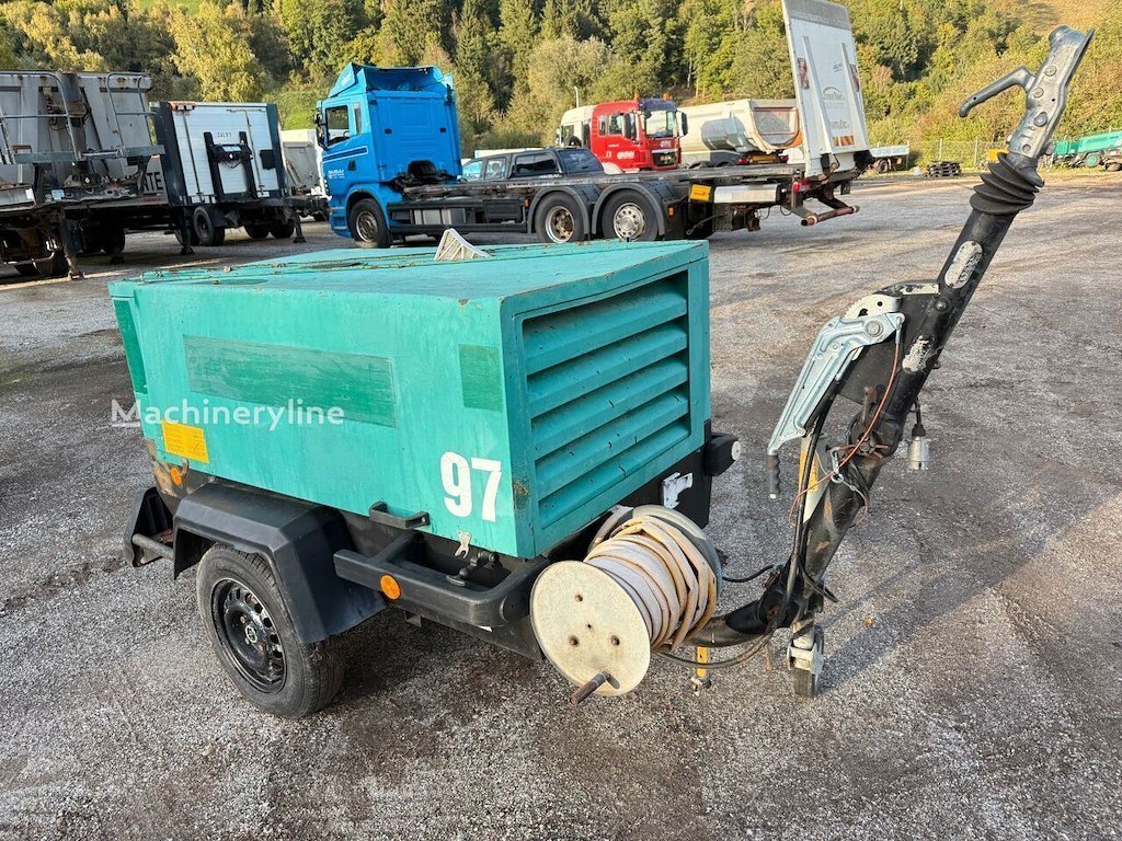 Atlas Copco XAS 66DD mobilni kompresor