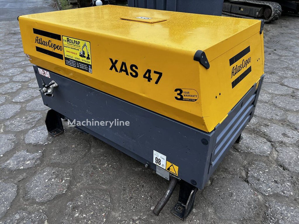 Atlas Copco XAS47 mobilni kompresor