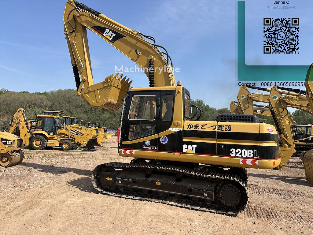 Caterpillar 320BL bager guseničar