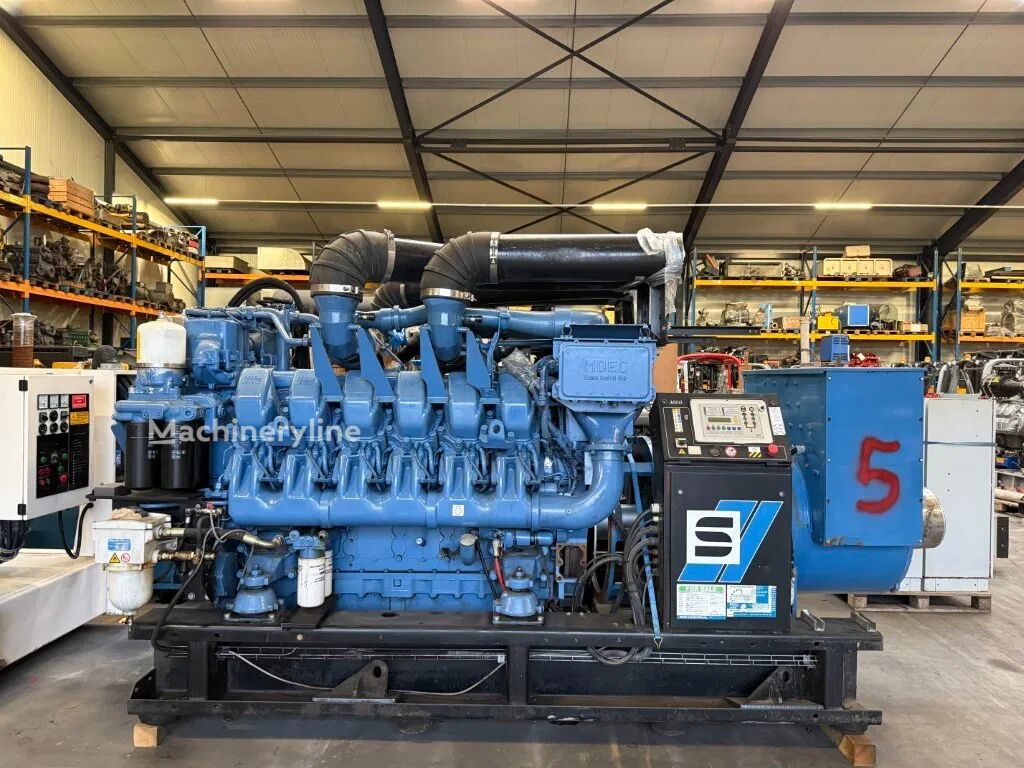MTU 12V 4000 G60 SDMO Leroy Somer 1580 kVA generatorset diesel generator