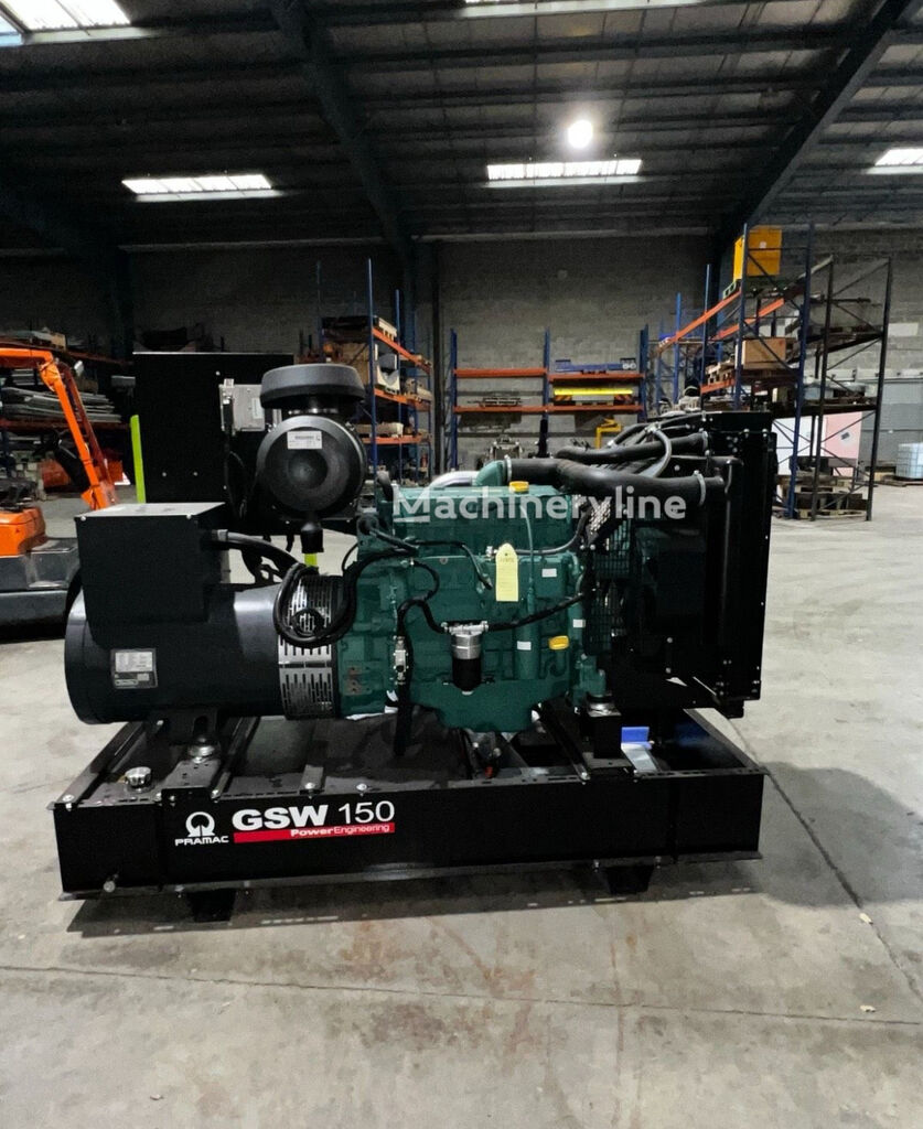Novi Pramac GSW 150 Notstromaggregat 145 KVA 116 KW Generator Stromaggregat diesel generator