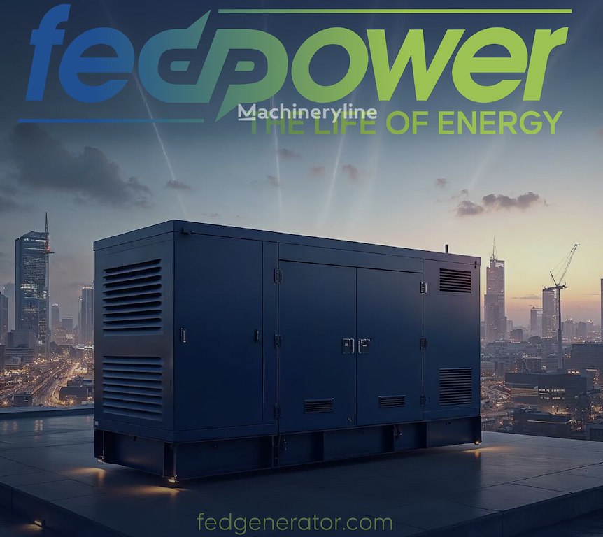 Novi Fed Power 800 kW (1000 kVA) diesel generator