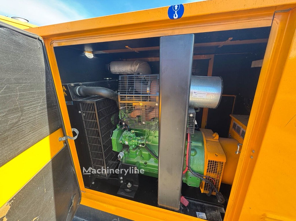 SDMO 70 KVA Generator 56 KW Notstromaggregat Stromaggregat John Deere diesel generator
