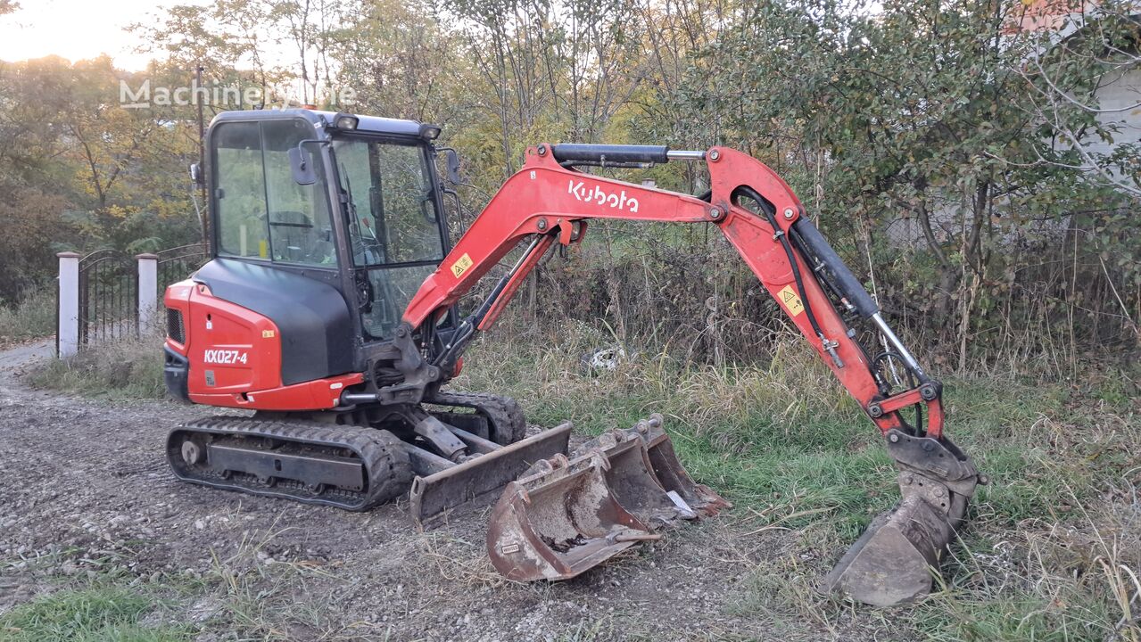 Kubota KX027-4 mini bager