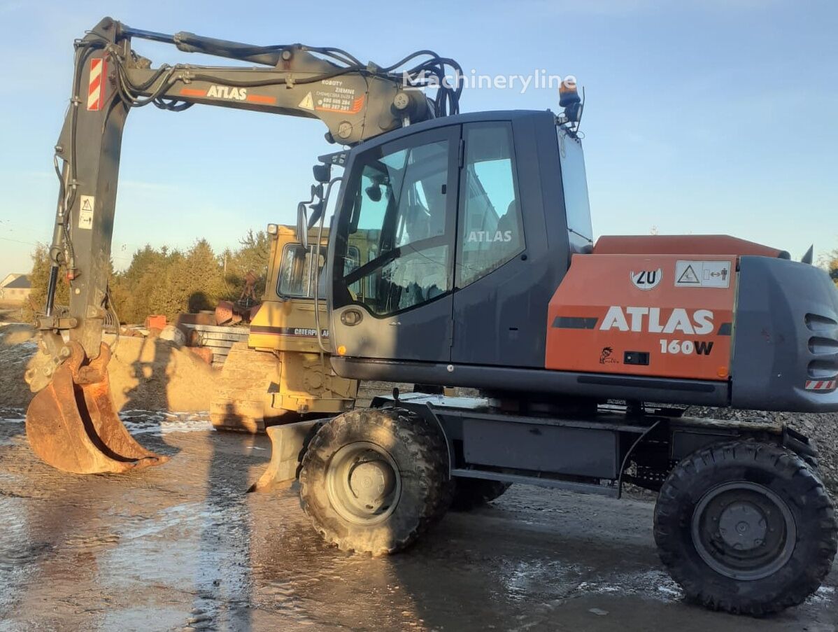 Atlas 160 W bager točkaš