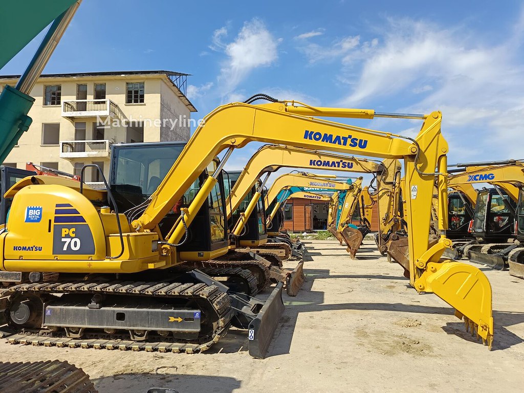 Komatsu PC70 mini bager