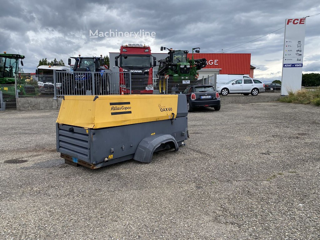 Atlas Copco QAX 60 diesel generator nakon udesa