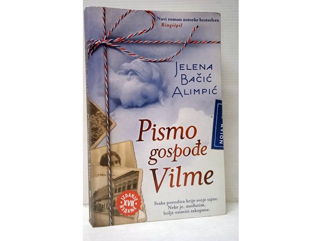 Pismo gospođe Vilme – Jelena Bačić Alimpić