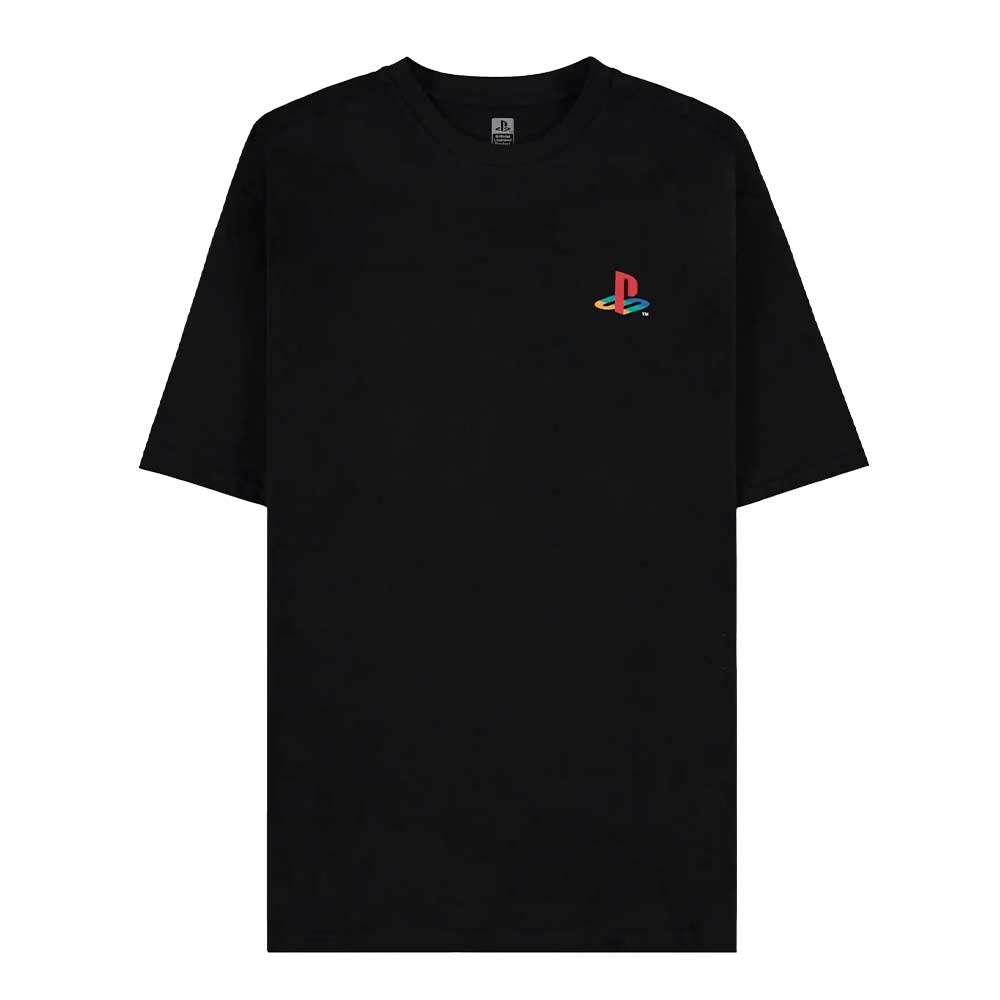 Playstation - Men's Back Console Short Sleeved T-Shirt (XXL)