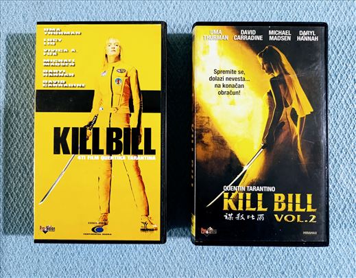 Kill Bill Vol. 1/2 /Uma Thurman/-VHS