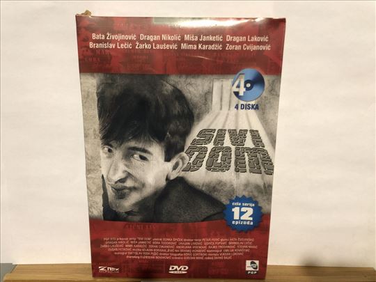 Sivi Dom 4xDVD Cela serija 12 epizoda