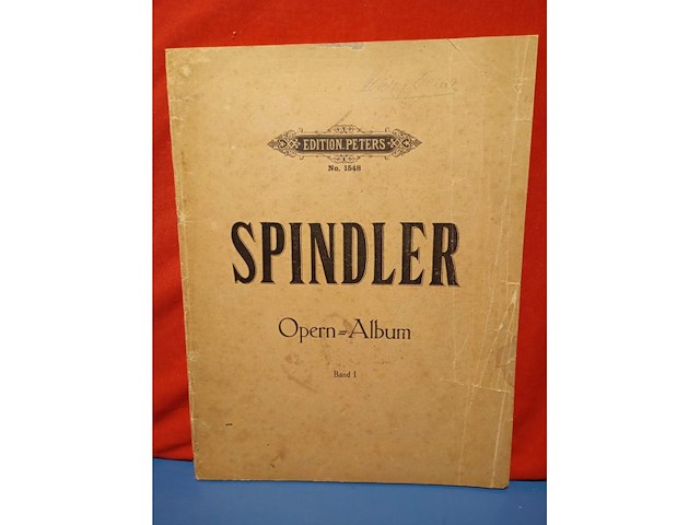 SPINDLER, OPERN-ALBUM